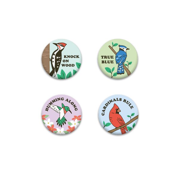 Backyard Birds Magnet Set | Seltzer Goods