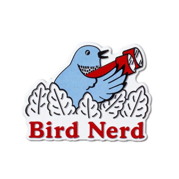 Bird Nerd Retro Magnet | Seltzer Goods