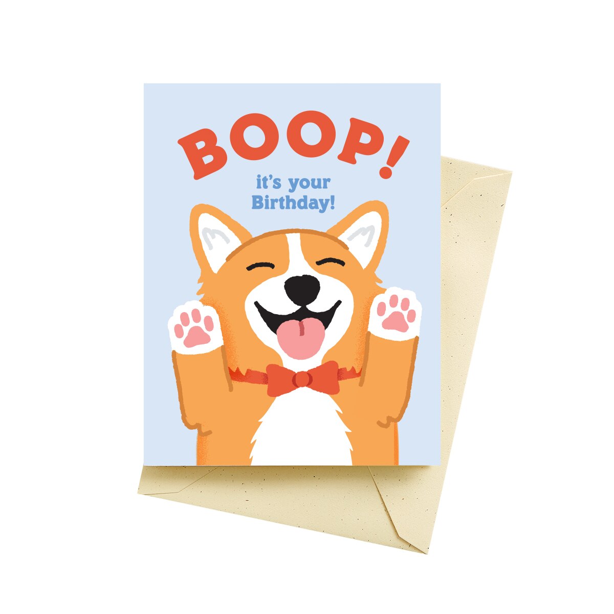 Corgi Boop Birthday Card | Seltzer Goods