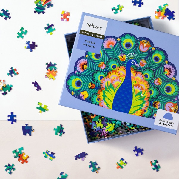 Peacock Puzzle | Seltzer Goods