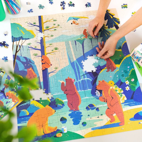 Recreational Bears Multi Puzzle | Seltzer Goods