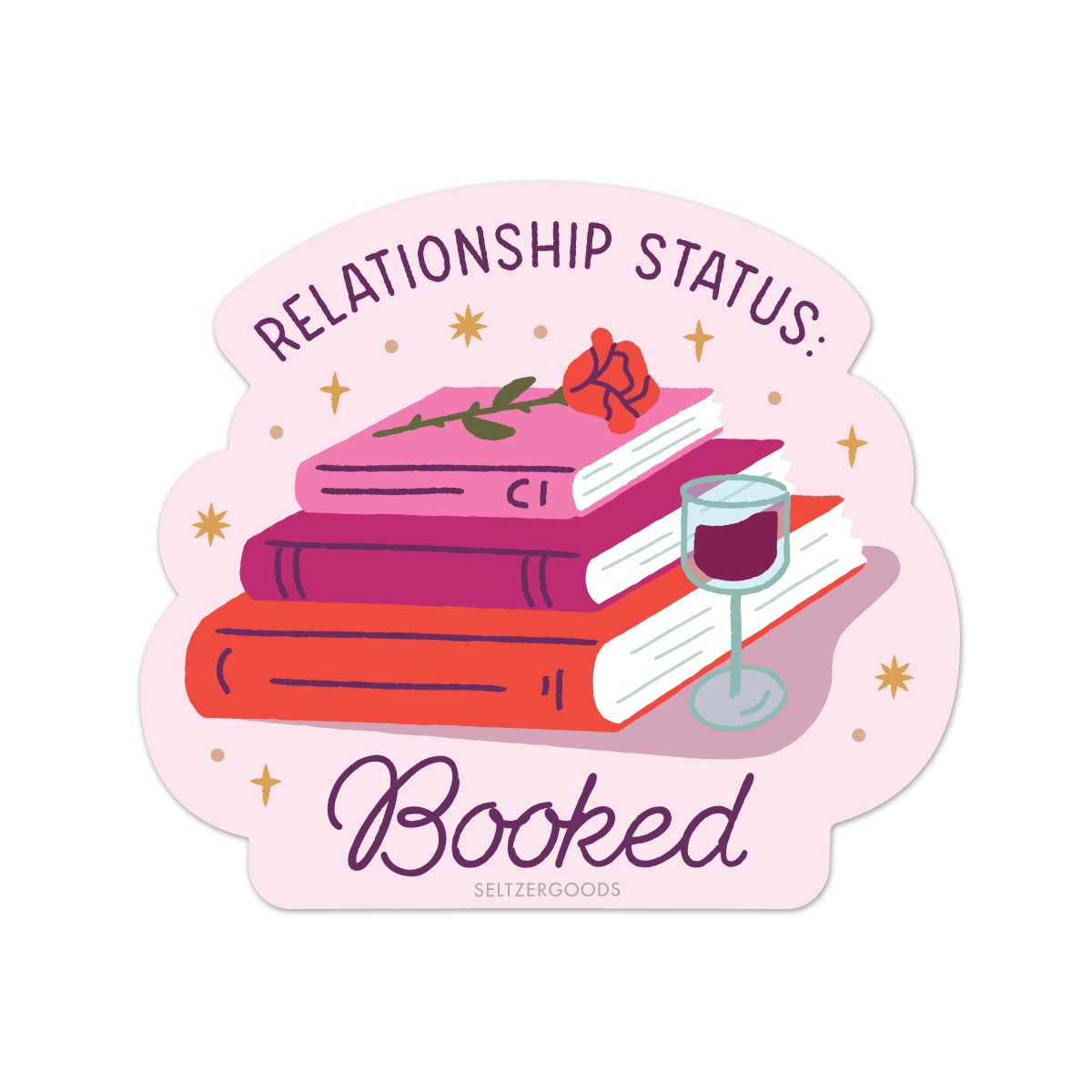 Relationship Status Sticker | Seltzer Goods