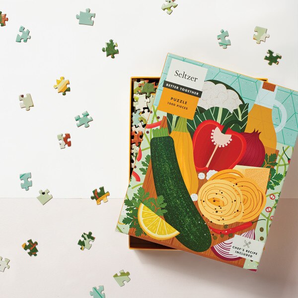 Veggie Recipe Puzzle | Seltzer Goods