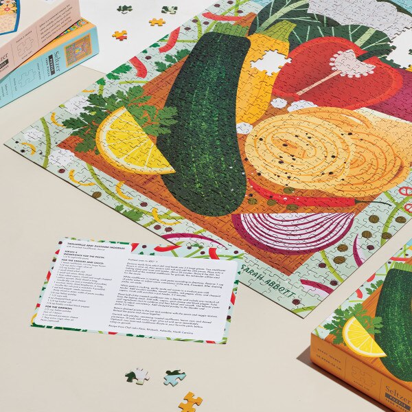 Veggie Recipe Puzzle | Seltzer Goods